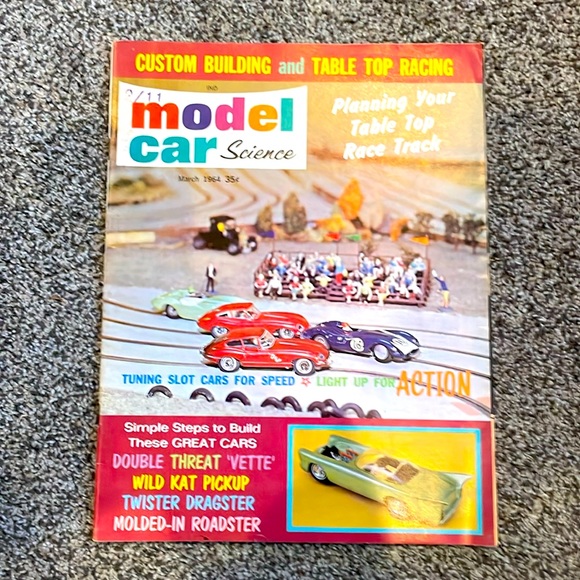 Model Car Science | Art | Vintage Model Science Magazine March 964 ...